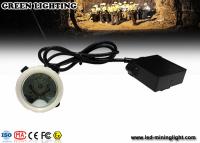 China Rechargeable Emergency Mining Cap LED Lamp , 1.11W 300mA Mining Headlamp for sale