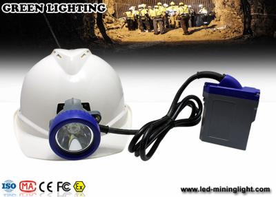 China Rechargeable LED mining light with PC material , 216lum lighting IP68 waterproof grade for sale