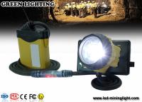 China OEM LED Mining Cap Light 3W 800mA SAMSUNG Lithium Battery IP68 ATEX for sale