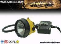 China 6.8Ah Rechargeable Li-Ion Miners Helmet Lamp 15000Lux IP68 CE ATEX Certified for sale