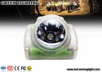 China Rechargeable LED Mining Cap Lamp 6.2Ah 13000 Lux Cordless Safety Headlamp for sale
