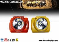China Green Safety Cordless LED Mining Headlamp With 232LUM Strong Brightness for sale