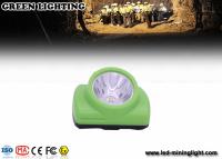 China Green Led Mining Headlamp , Brightest Explosive Proof Underground Tunnel Headlights for sale