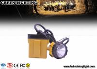 China 25000 Lux Rechargeable LED Headlamp ATEX Certified 12.4Ah Battery IP68 for sale