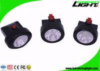 China MSHA Approved Cordless Mining Cap Light 2.8Ah Lithium Battery 15H Runtime for sale