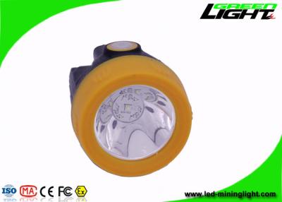 China Cree 3.8Ah Coal Miner Cap Lights With Charging Indication 10000 Lux for sale