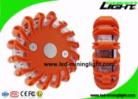 China Magnetic Amber Roadside Emergency Warning Lights , Led Roadside Flares for sale