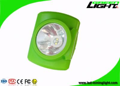 China OLED Screen Miners Cap Lamp Cordless Rechargeable 6.2Ah Li-ion Battery 13000lux for sale