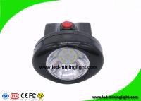 China 2.8Ah Cordless Coal Mining Lights , Lightest Smallest  LED Mining Cap Lamp for sale
