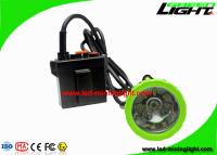 China 650Lum 3.7W LED Mining Light 11.2Ah Rechargeable With 13 Hours Lighting Time for sale
