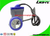 China Waterproof  Rechargeable LED Headlamp ABS Plastic With 22 Hours Lighting Time for sale