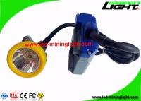 China 15000 Lux Mining Hard Hat Light 6.6Ah Li-ion Battery IP68 Waterproof 420g for sale