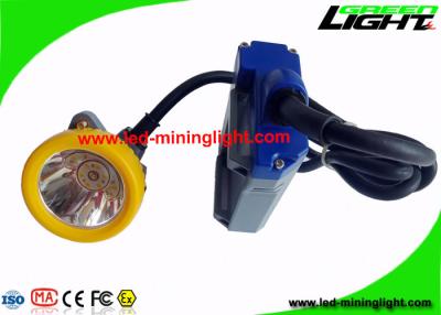 China 15000 Lux Mining Hard Hat Light 6.6Ah Li-ion Battery IP68 Waterproof 420g for sale