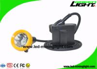 China 7.8Ah Explosion Proof Miners Helmet Light  Underground With Silicon Button Cap for sale