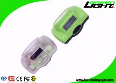 China 13000lux Led Mining Cap Lamp Cordless 3 Lights Underground With CE Certification for sale