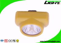China LED Cordless Mining Cap Lamp 13000lux 6.2Ah Li-ion Battery IP68 ATEX for sale