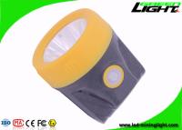 China Cordless LED Mining Headlamp 10000lux 15-18H ATEX Certified Rechargeable Cap Lamp for sale