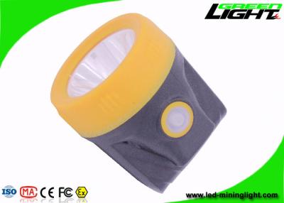 China Cordless LED Mining Headlamp 10000lux 15-18H ATEX Certified Rechargeable Cap Lamp for sale