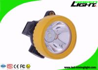 China 4000lux LED Miners Cap Lamp 3.7V 2.2Ah All-in-One Explosion-Proof Waterproof Mining Light for sale