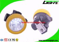 China ATEX Certified Cordless LED Mining Cap Lamp 3.7V 2.2Ah for Coal Mine and Outdoor Use for sale