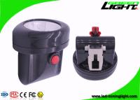 China 85 Lumen Coal Miners Headlamp 2.8Ah Rechargeable Li-Ion Battery CE ATEX Certified for sale