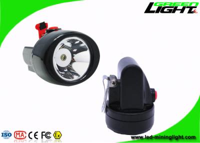 China Li-Ion Battery Rechargeable LED Headlamp 3.7V Cordless Mining Cap Lamp 4000Lux 2.8Ah for sale