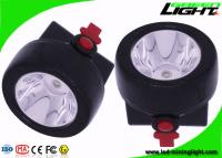 China PC Material Miners Helmet Light  Li - Ion Battery 3.7V 2.2Ah Working Time for sale