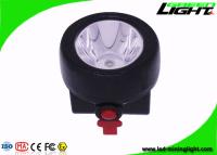 China Portable Cordless Mining Cap Lamps Light Weight 10000 Lux High Beam for sale