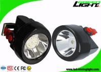 China Cordless Rechargeable LED Mining Lamp , Emergency Wireless Hard Hat Headlamp for sale