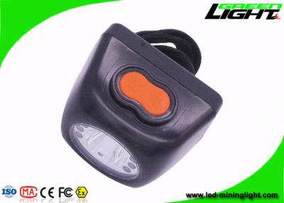 China Cordless LED Mining Cap Lamp 4.5Ah Li-ion Battery 16-18H Working Time for sale