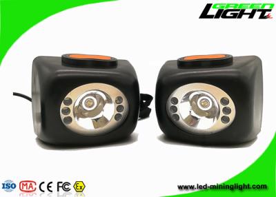 China Anti - Explosive Mining Cap Lights Rechargeable Lithium Ion Battery Black Color for sale