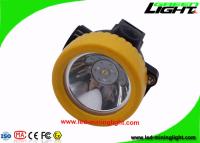 China High Low Beam LED Mining Cap Lights 1 Year Warranty For Working / Hiking / Camping for sale