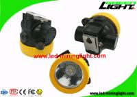 China Rechargeable Li-Ion Miners LED Headlamp 4000 Lux 3.7V Cordless Mining Light for sale