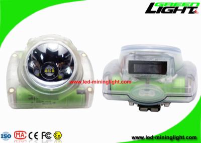 China Anti - Explosion Miners Cap Lamps Cordless Portable With Hard PC Material for sale