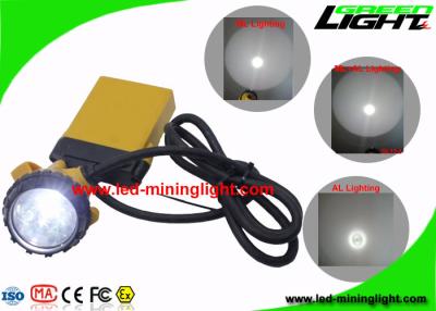 China Waterproof Miners Cap Lamp 25000 Lux High Power 490g Industrial Emergency LED Headlamp for sale