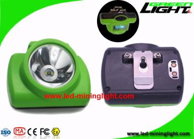China 13000 Lux Cordless Mining Cap Lamp OLED Display SOS USB Charger IP68 3.7V for sale