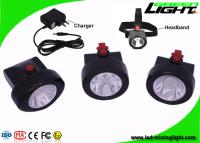 China 3.7V Li - Ion Battery Mining Cap Lights Rechargeable 13 - 15 Hours Lighting Time for sale