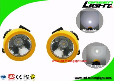 China Anti Explosion LED Mining Light Yellow / Black Color With 1000 Battery Cycles for sale