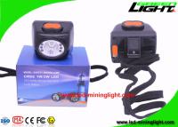 China Wireless Black LED Coal Mining Lights With Safety Rope Digital Screen for sale