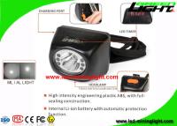 China 4.5Ah Digital Mining Cap Light Head Lamp IP67 With 18 Hours Lighting Working Time for sale
