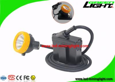 China 7.8Ah 10000lux IP68 Rechargeable LED Coal Miners Headlamp with Li-Ion Battery for sale