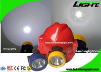China GLT-2 LED Mining Cap Lamp 4000 Lux IP67 Waterproof Rechargeable Cordless Headlamp for sale