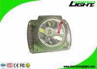 China IP68 Waterproof LED Mining Light 6.4Ah Battery Capacity With Transparent Color for sale