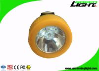 China Explosion Resistant LED Mining Cap Lamp 3.8Ah Li-ion Battery 10000 Lux Long Working Time for sale