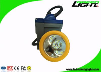 China Rechargeable LED Hard Hat Light 15000 Lux 6.6Ah Mining Cap Lamp for sale