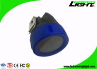 China 10000 Lux LED Mining Cap Lamp 170g Weight 3.8Ah Li-ion Battery Magnetic USB Charger for sale