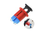 China Nylon PA Mini Circuit Breaker Lockout Pin Out Standard 7mm Shackle for European Asian Breakers for sale