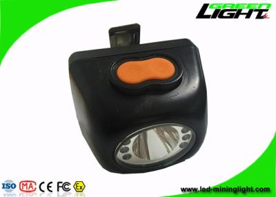 China 4.5Ah 3.7V LED Mining Cap Lamp High Intensity 4000lux 1200 Cycles Cordless Explosion-Proof for sale