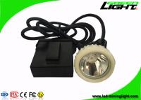 China 6.6Ah 4000 Lux Underground Safety Rechargeable LED Headlamp 22hrs Lighting Time for sale