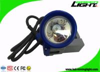 China IP68 Waterproof 560g Explosion Proof LED Mining Cap Lamp 6.6Ah Li-ion Battery 22hrs for sale